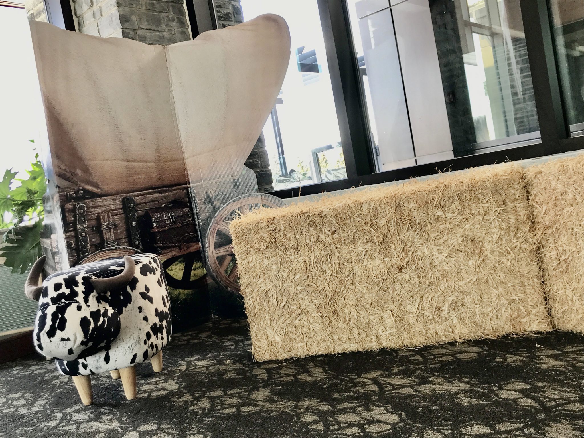 Artificial Hay Bale Large (WD110L) – Carnivals for Kids at Heart