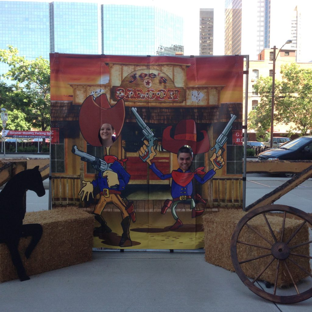 Two Cowboy Photo Frame (FG 1131) standee only – Carnivals for Kids at Heart
