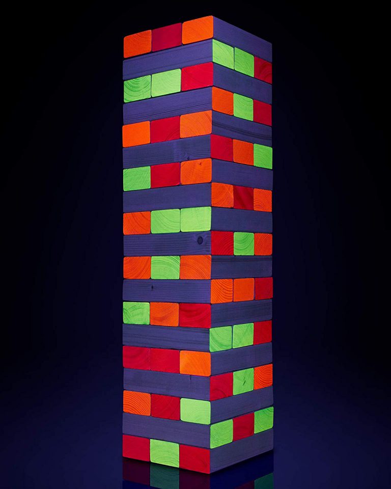 Glow High Tower (Giant Jenga) (GR923) – Carnivals for Kids at Heart