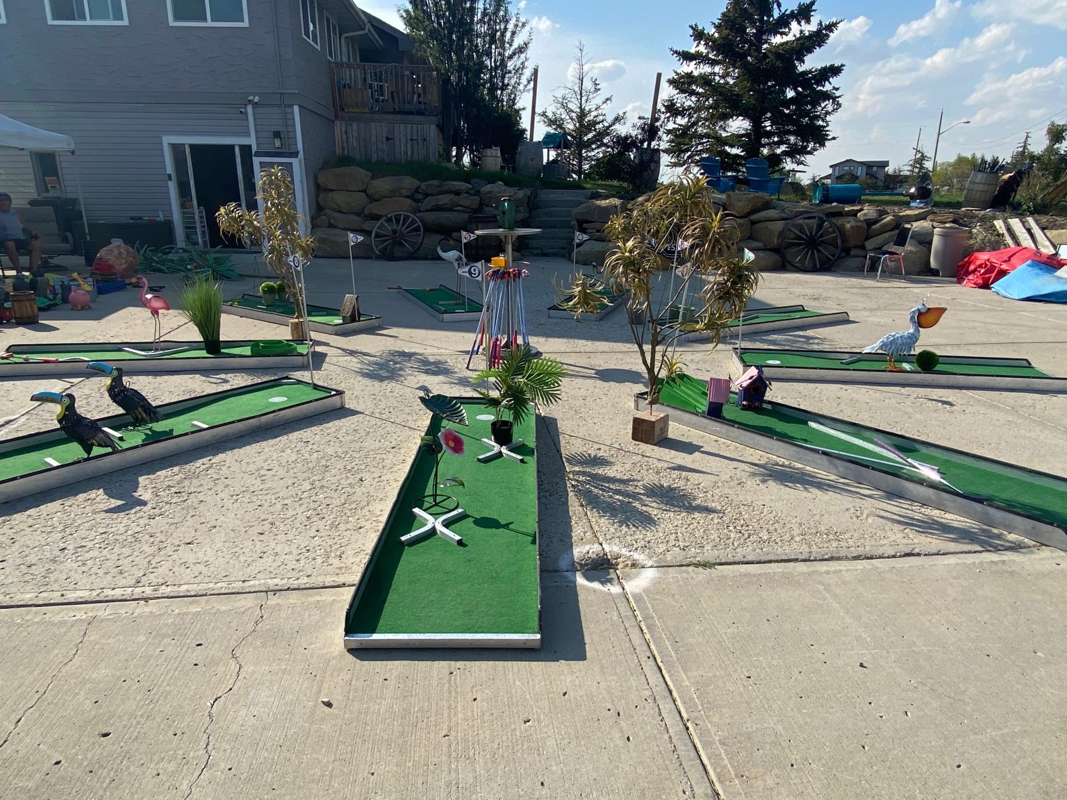 AAA Mini Golf (9 hole Green course) (MP100) Bird theme – Carnivals for ...