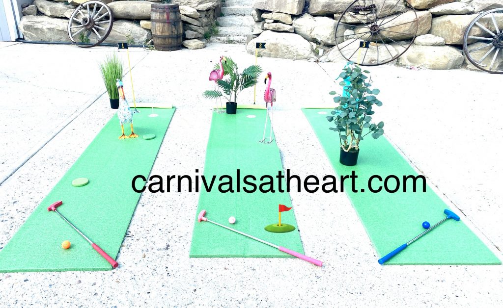 Mini Putt Course C (MP-500) pickup options per 😸9 foot hole – Carnivals ...